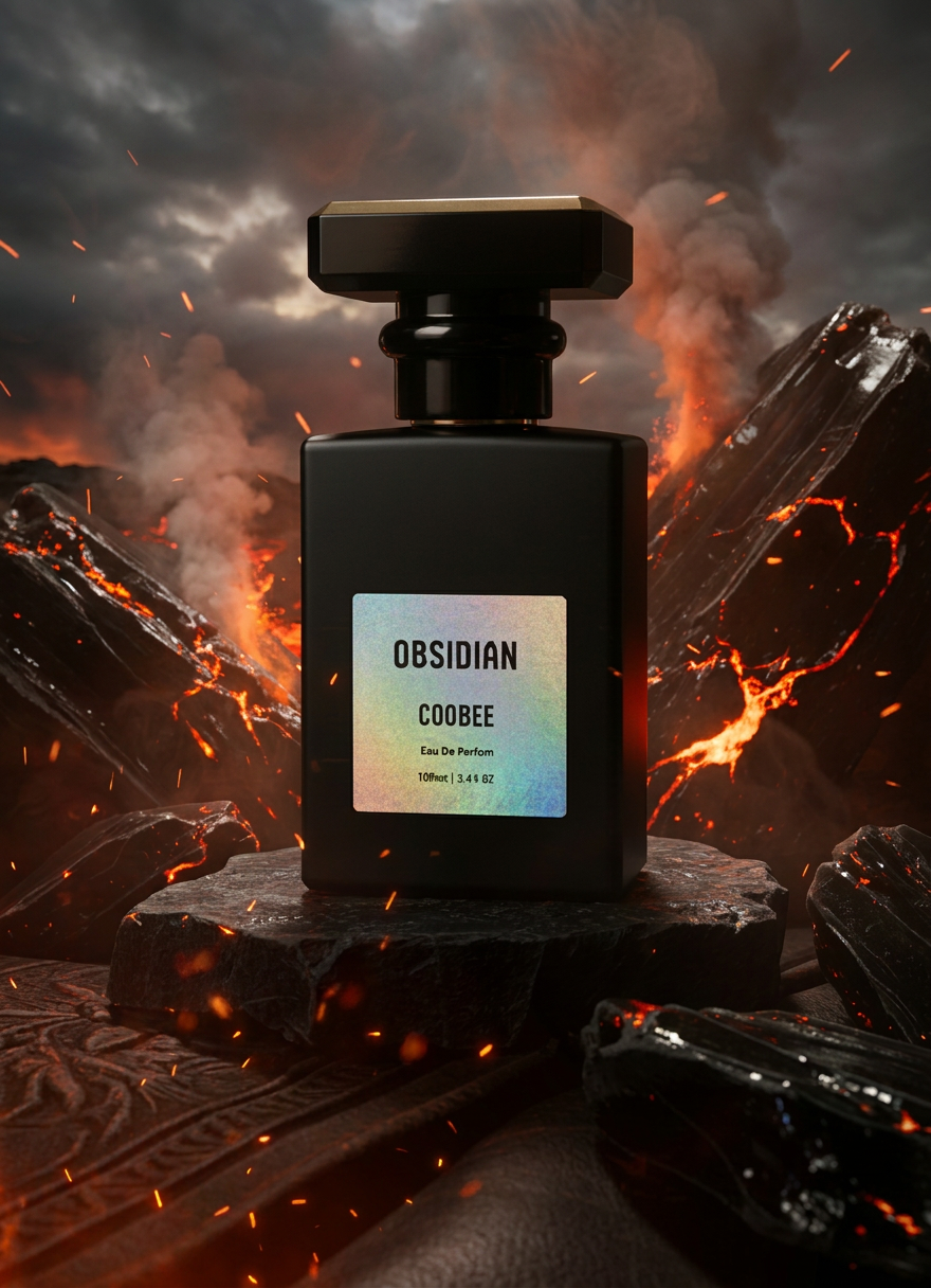 COOBEE Obsidian Eau de Parfum – Dark Amber Leather Cologne