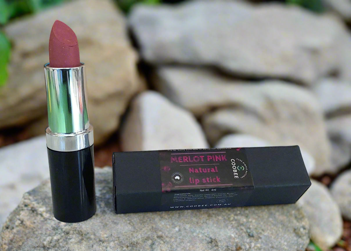 Merlot Pink - Natural Lipstick – COOBEE